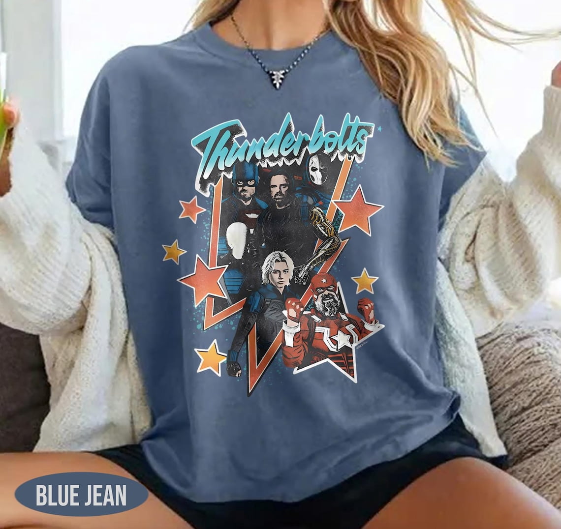 Marvel Thunderbolts T-Shirt, Marvel Family Matching Shirt, Marvel ...