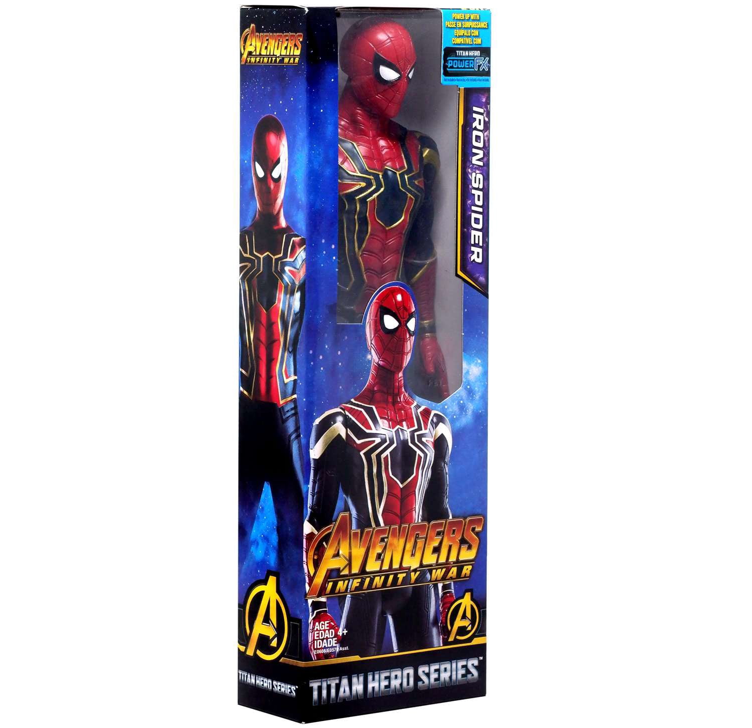 Marvel Titan Hero Series Power FX Iron Spider Action Figure (2018 ...