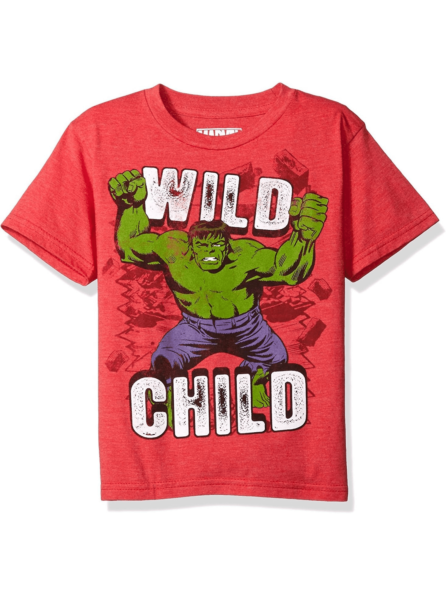 Marvel Toddler Boys' Hulk Wild Child T-Shirt, Sizes 2T-4T - Walmart.com