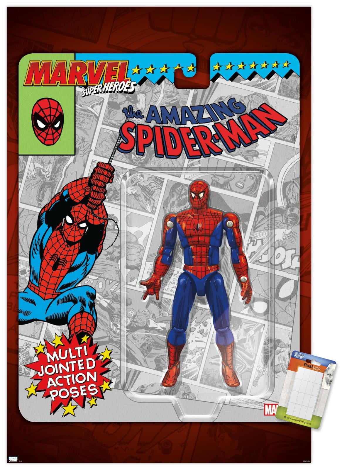 Marvel Toy Vault - Spider-Man Wall Poster, 22.375" x 34" - Walmart.com