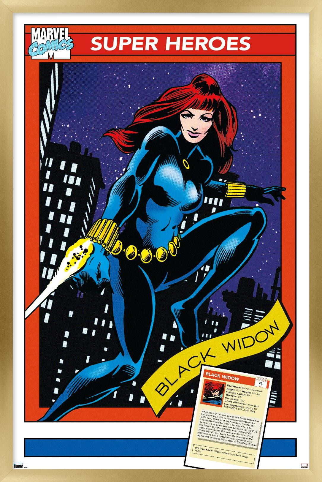 Black Widow Marvel Avengers Poster