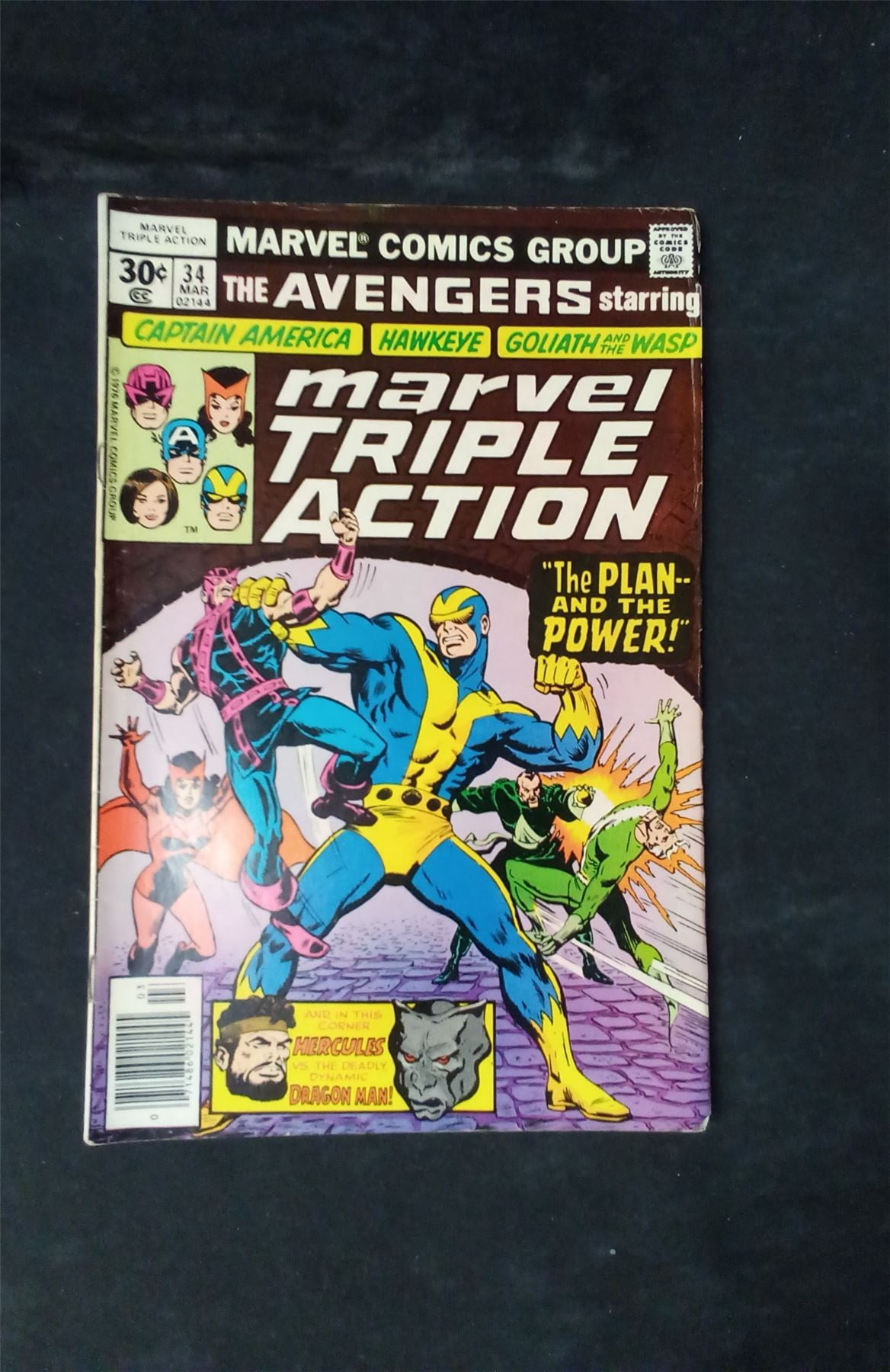 Pre-Owned Marvel Triple Action #34 1977 Marvel Comics Comic Book ...
