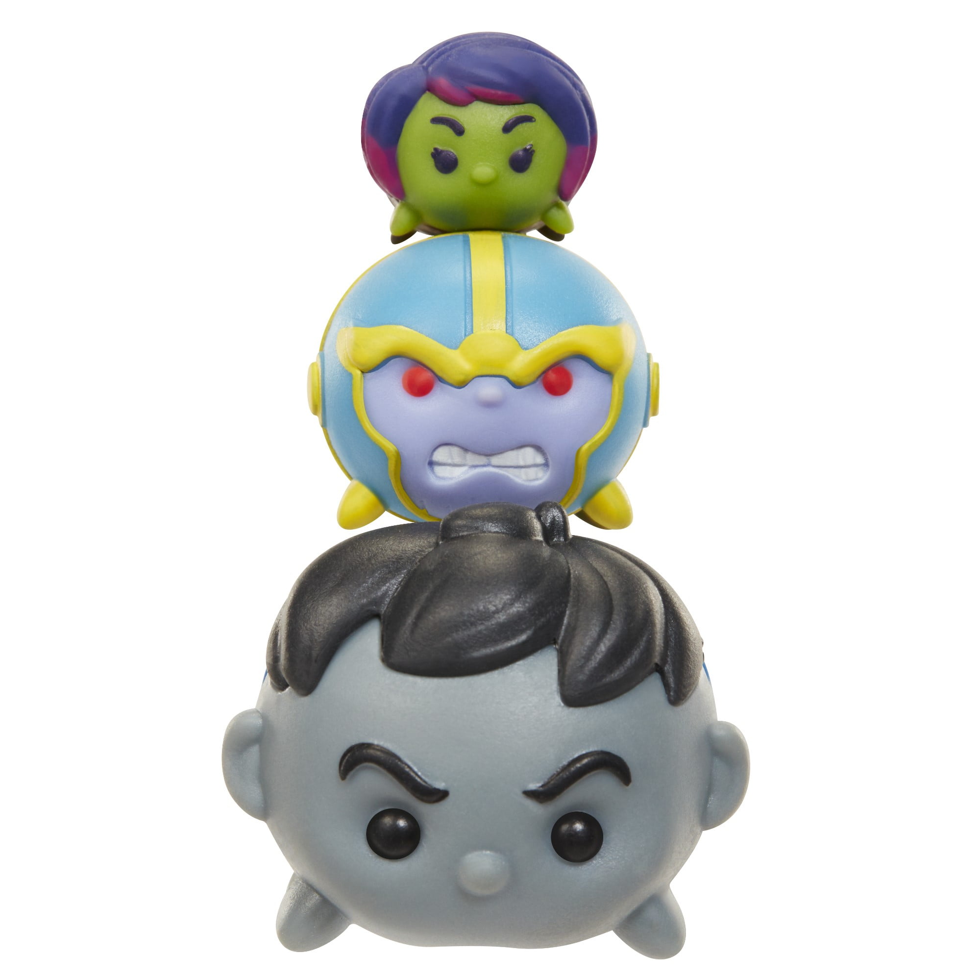 Marvel Tsum Tsum 3-Pack Figures - Hulk (Grey)/Thanos/Gamora - Walmart.com