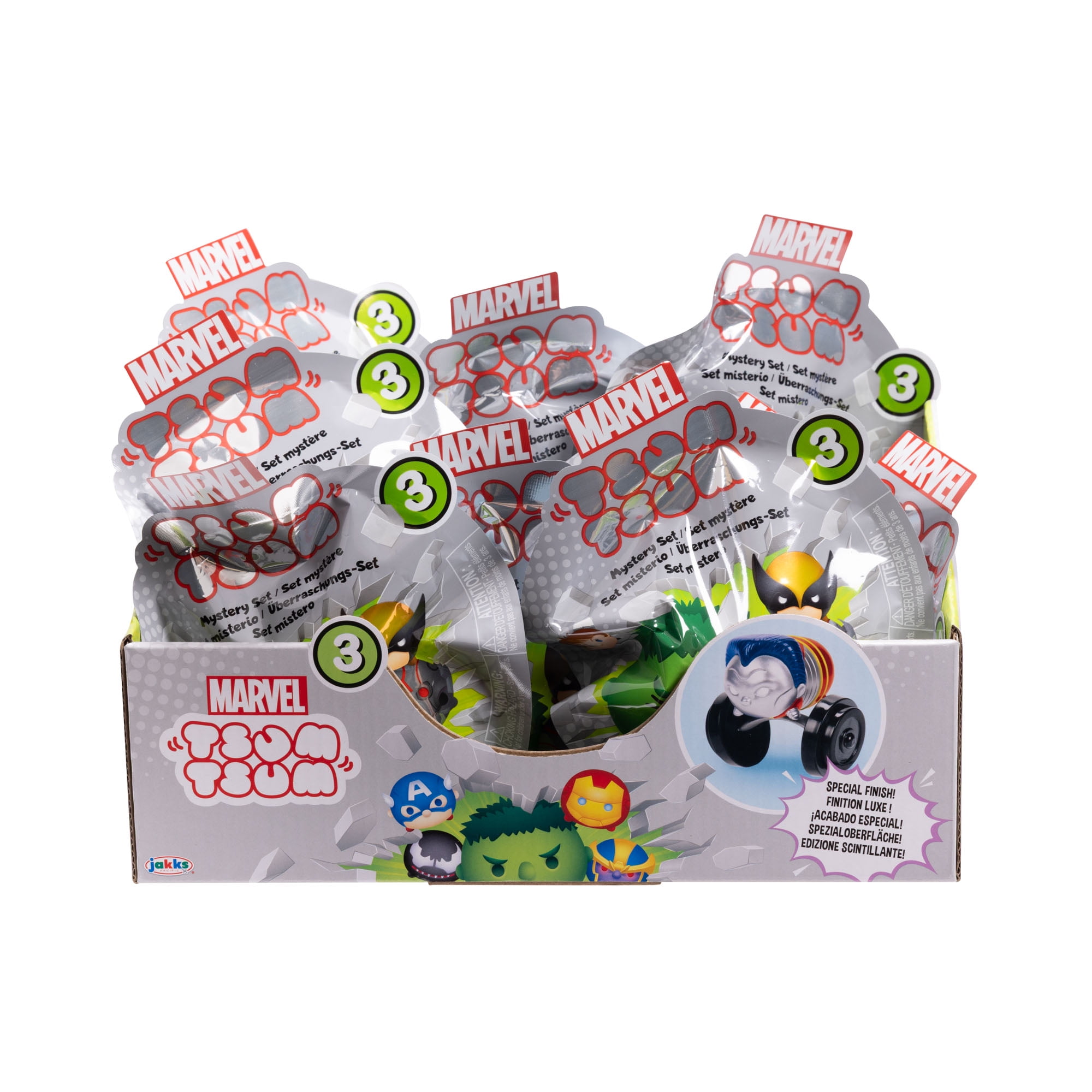 Open Box Marvel Tsum Tsum Blind Pack Story Action Figures Set for Ages ...