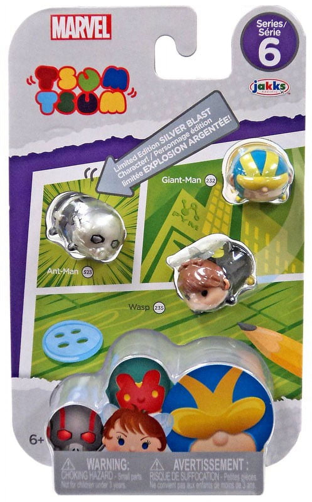 Marvel Tsum Tsum Series 6 Ant-Man, Wasp & Giant-Man Minifigure 3-Pack ...