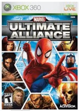 Pre-Owned Marvel Ultimate Alliance Microsoft Xbox 360 Loose Video Game ...