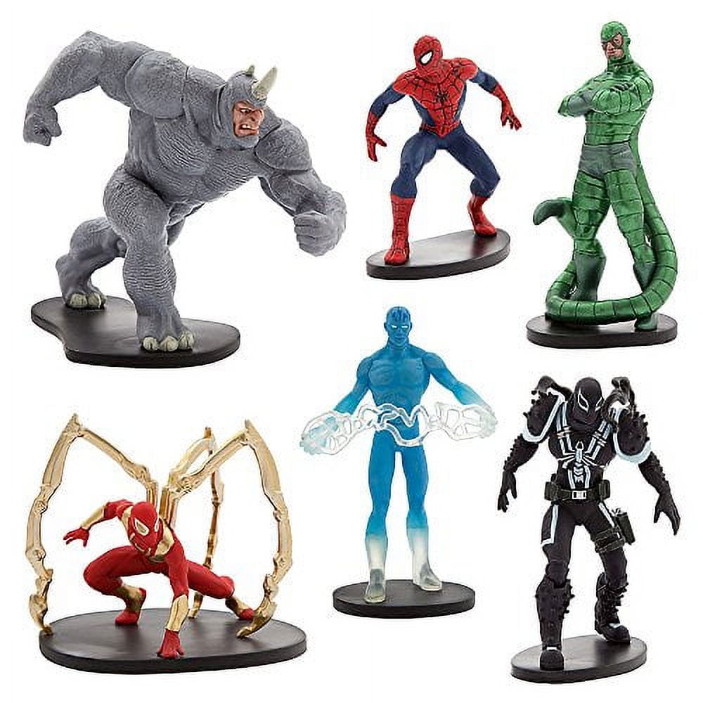 Marvel Ultimate Spider-Man Action Heroes Play Set, Authentic Disney ...