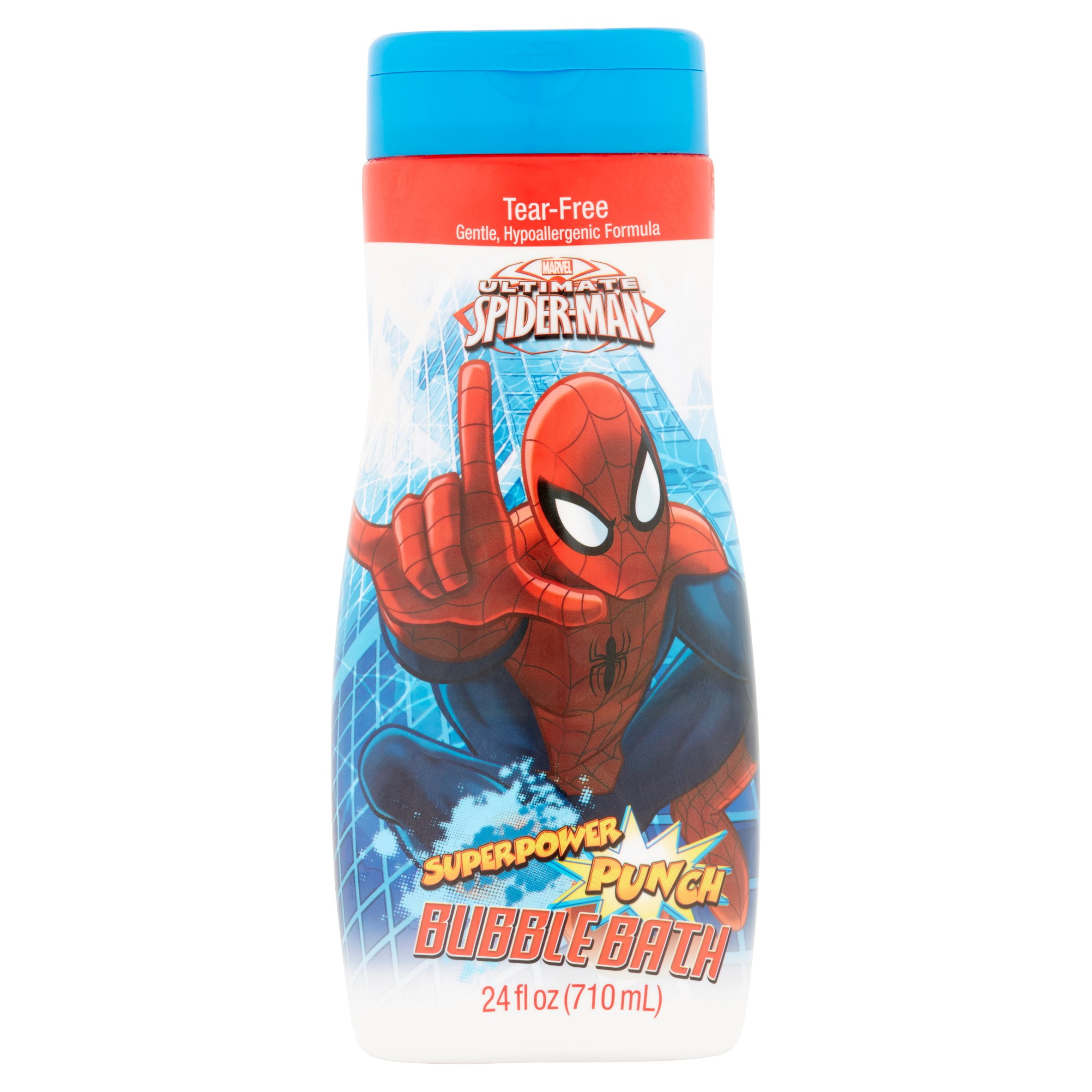 Marvel Ultimate Spider-Man Superpower Punch Bubble Bath, 24 fl oz ...
