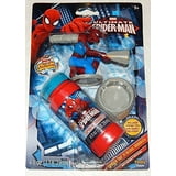 Marvel Ultimate Spiderman Dip N Blow Bubble with Spiderman Bubble Wand ...