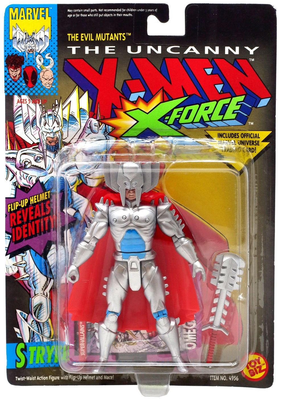 Marvel Uncanny X-Men Stryfe X-Force Reveal Identity Toy Biz Figure ...