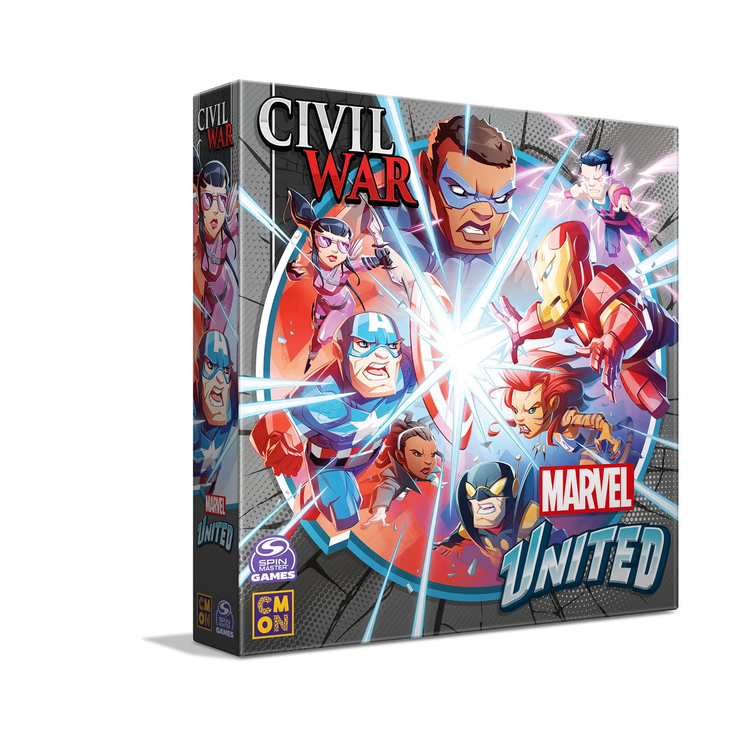 Marvel United Miniatures Game: Civil War Expansion for Ages 14 and up ...