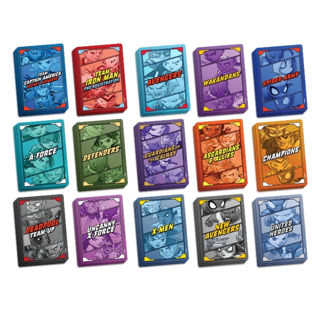 Marvel United: Team Decks Expansion for Ages 14 and up, from Asmodee ...