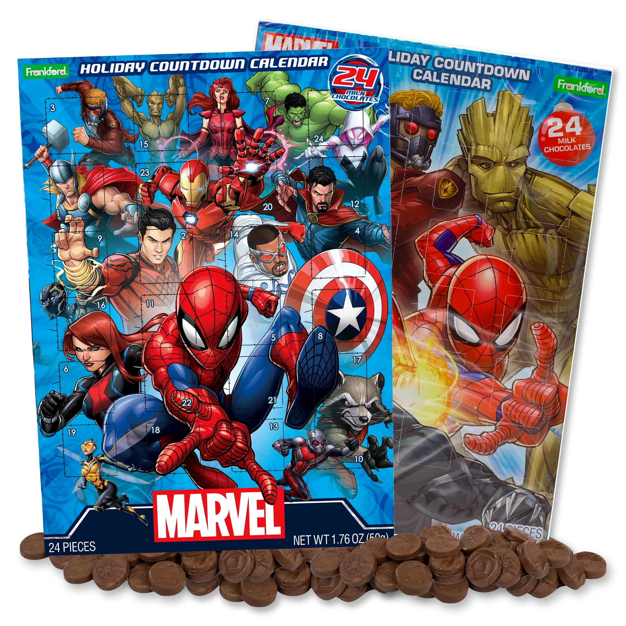 Marvel Universe Advent Countdown Calendar Pack of 2 - Walmart.com