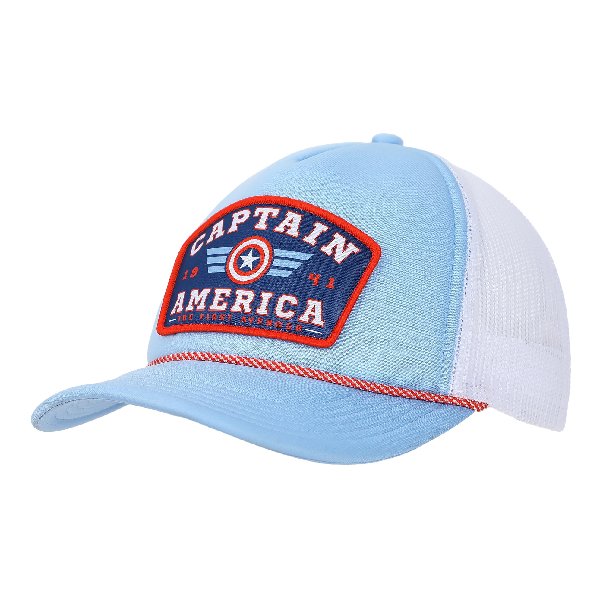 Marvel Universe Captain America Superhero Shield & Wings Adult Blue ...