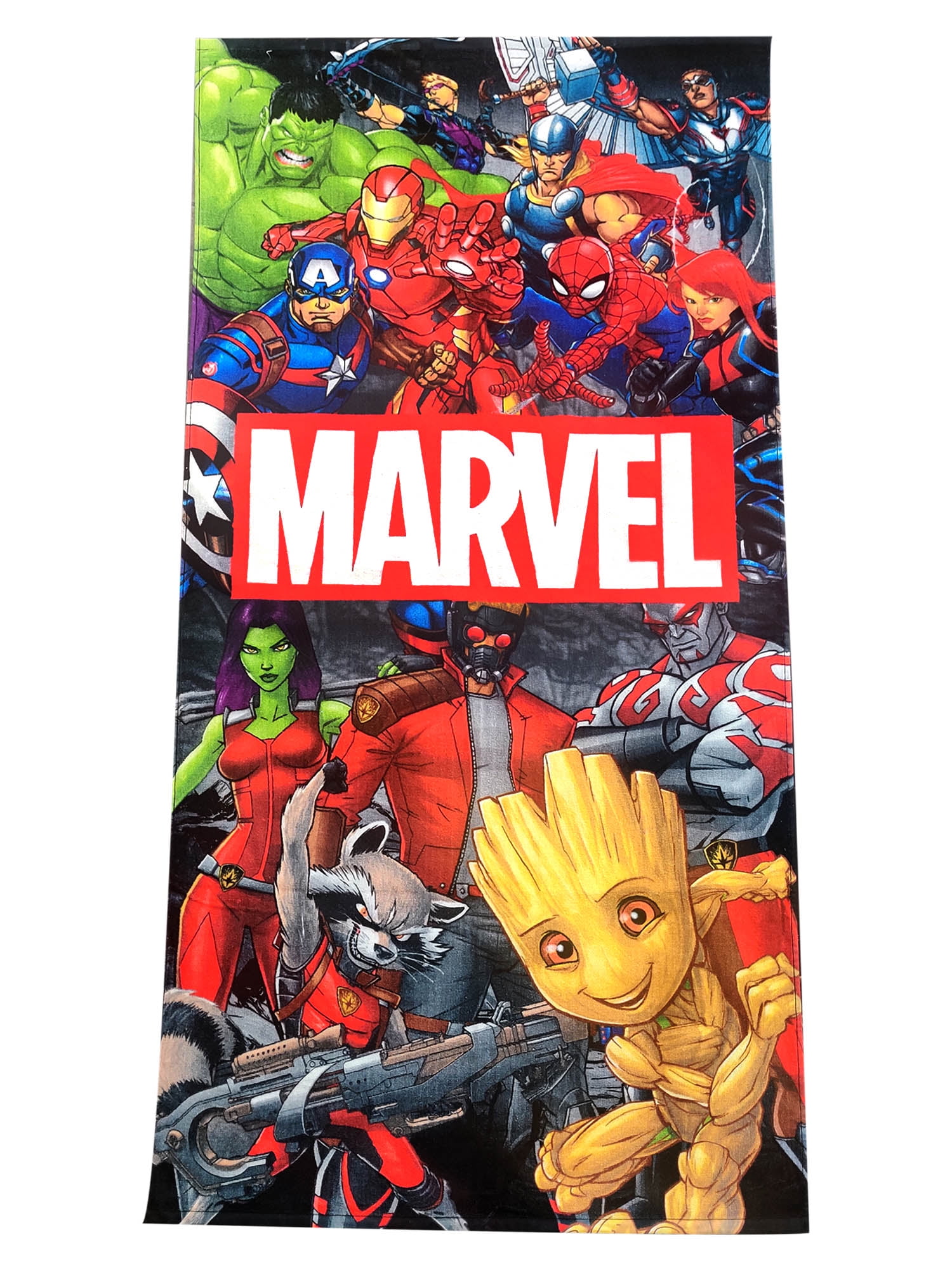 Marvel Universe Cast Beach Towel - Walmart.com