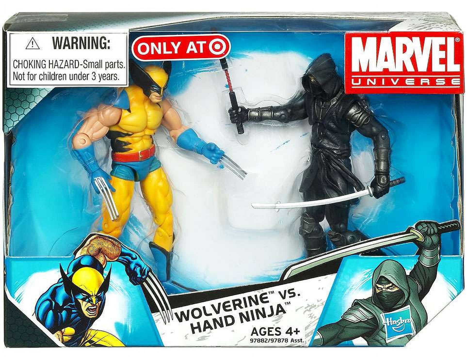 Marvel Universe Exclusives Wolverine vs. Hand Ninja Action Figure 2 ...