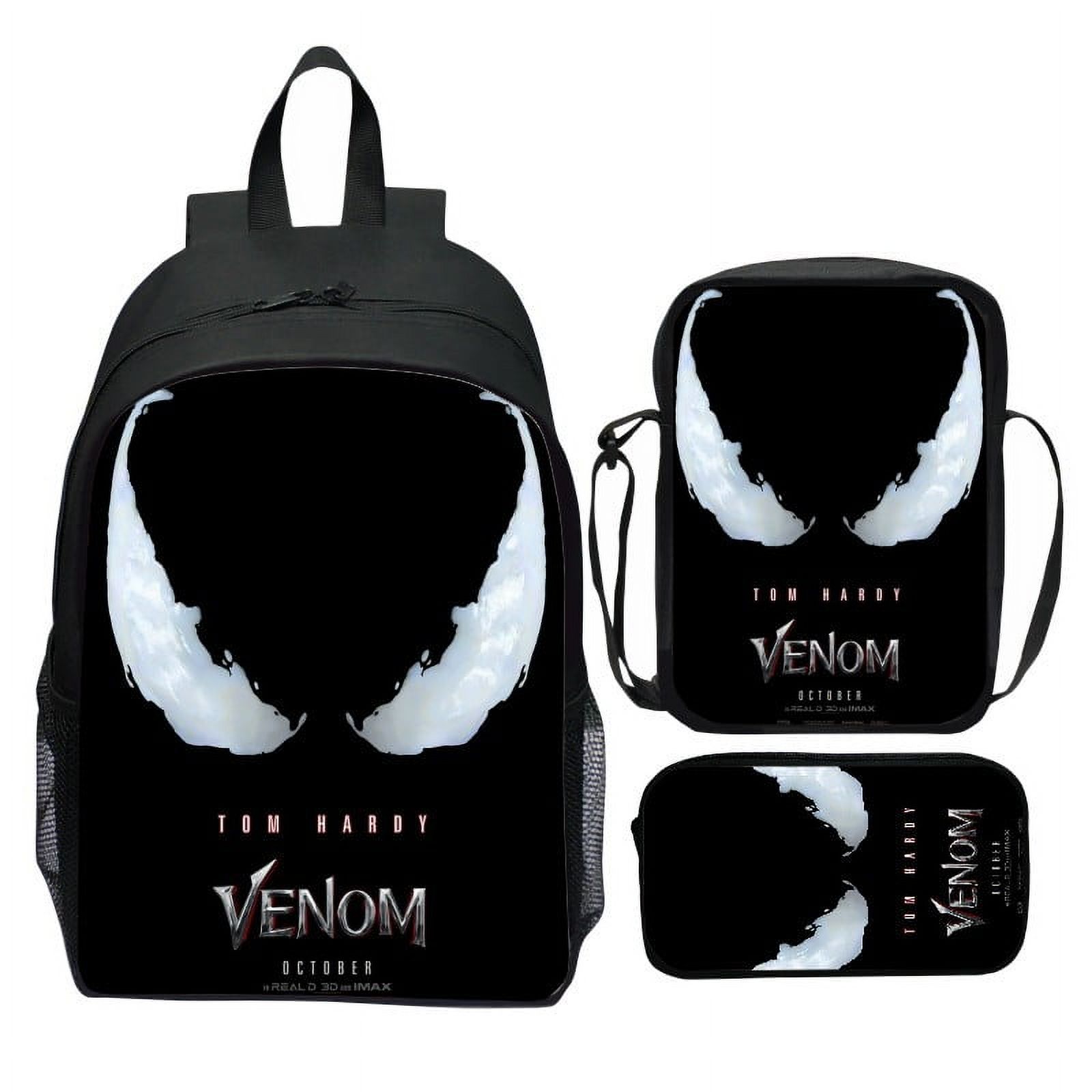 Marvel-VENOM Anime Backpacks Cartoon Laptop Backpack Daypack 3D Printed ...