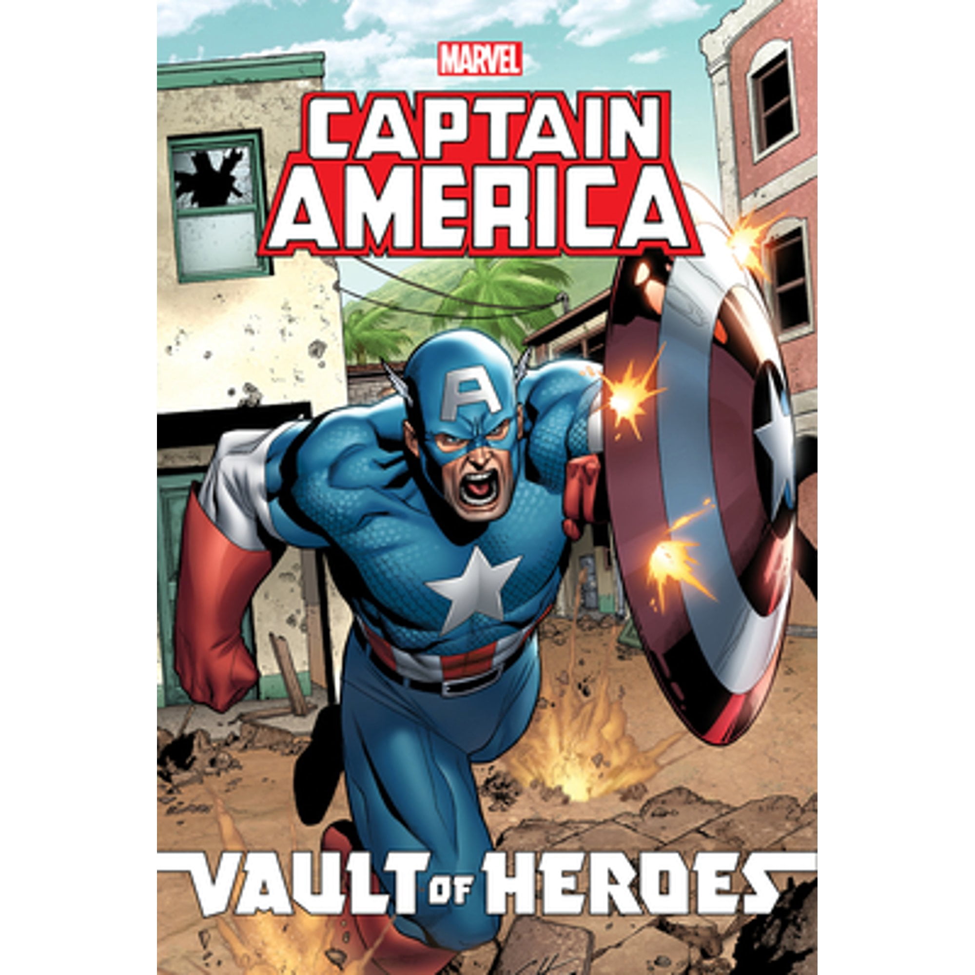 Pre-Owned Marvel Vault of Heroes: Captain America (Paperback ...