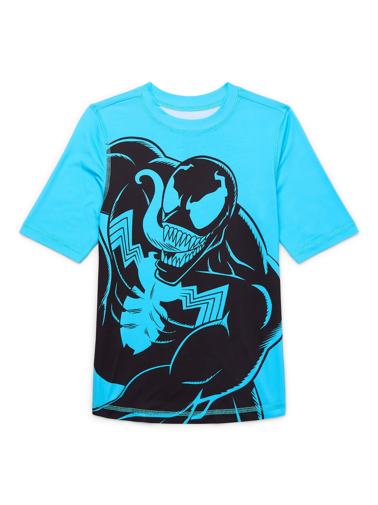 Marvel Venom Rash Guard - Licensed Spider-Man Villain Design - Walmart.com