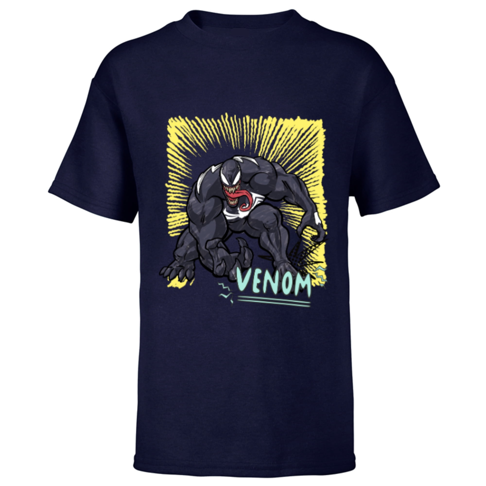 Marvel Venom Graphic Pop Marker Color - Short Sleeve T-Shirt for Kids ...