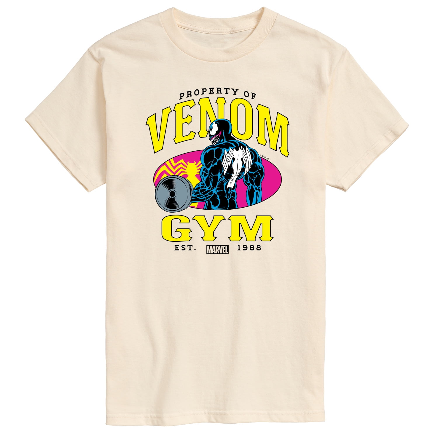 Marvel Venom - Gym - Men's Short Sleeve Graphic T-Shirt - Walmart.com