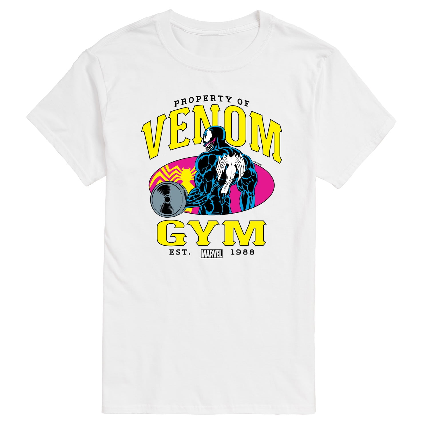 Marvel Venom - Gym - Men's Short Sleeve Graphic T-Shirt - Walmart.com