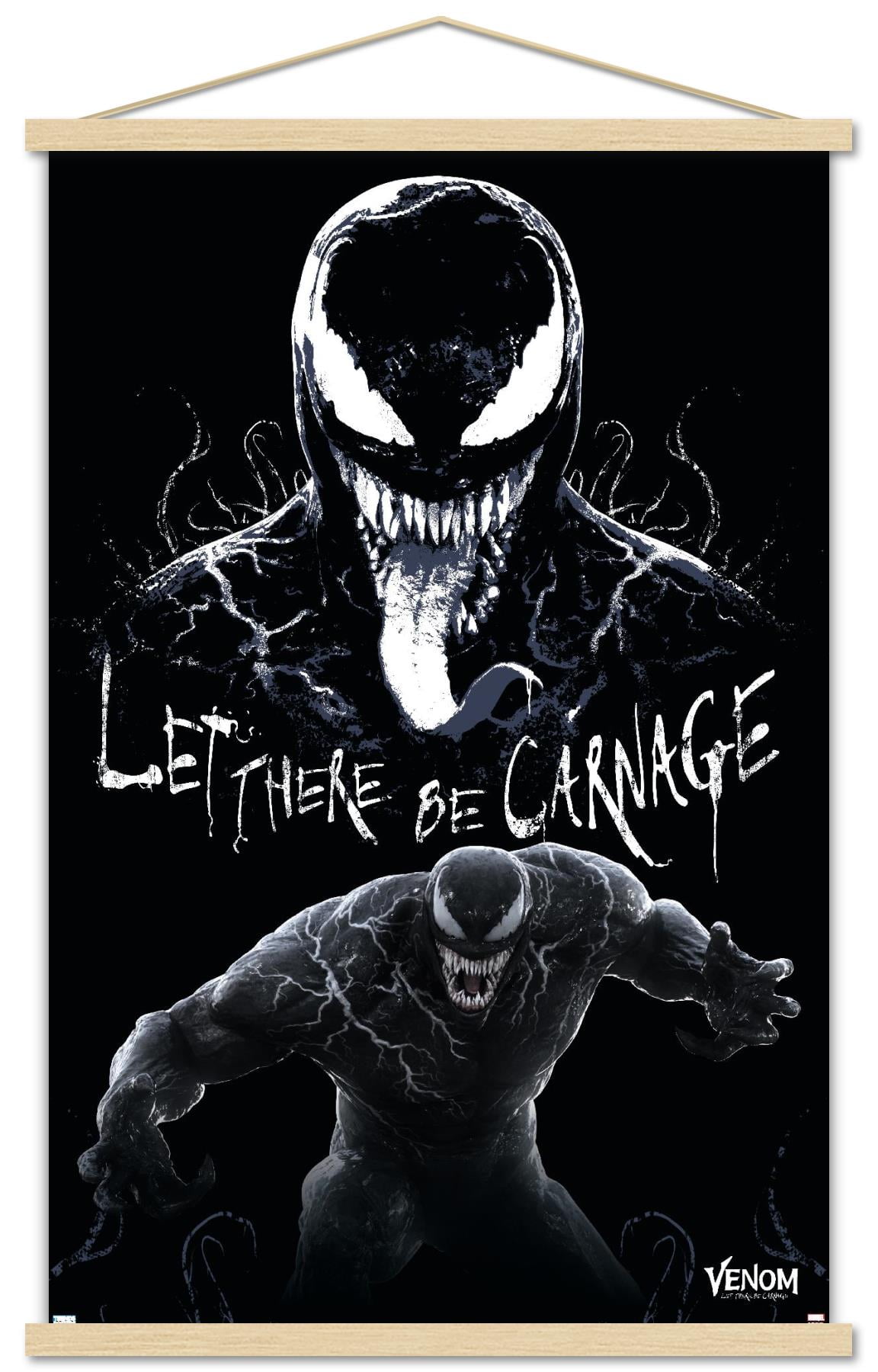 Marvel Venom: Let There be Carnage - Attack Variant Wall Poster with ...