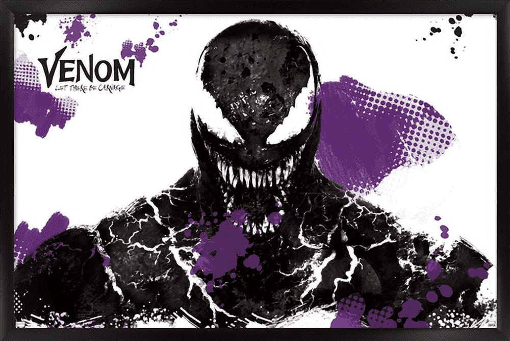 Marvel Venom: Let There be Carnage - Black and Purple Wall Poster, 22. ...