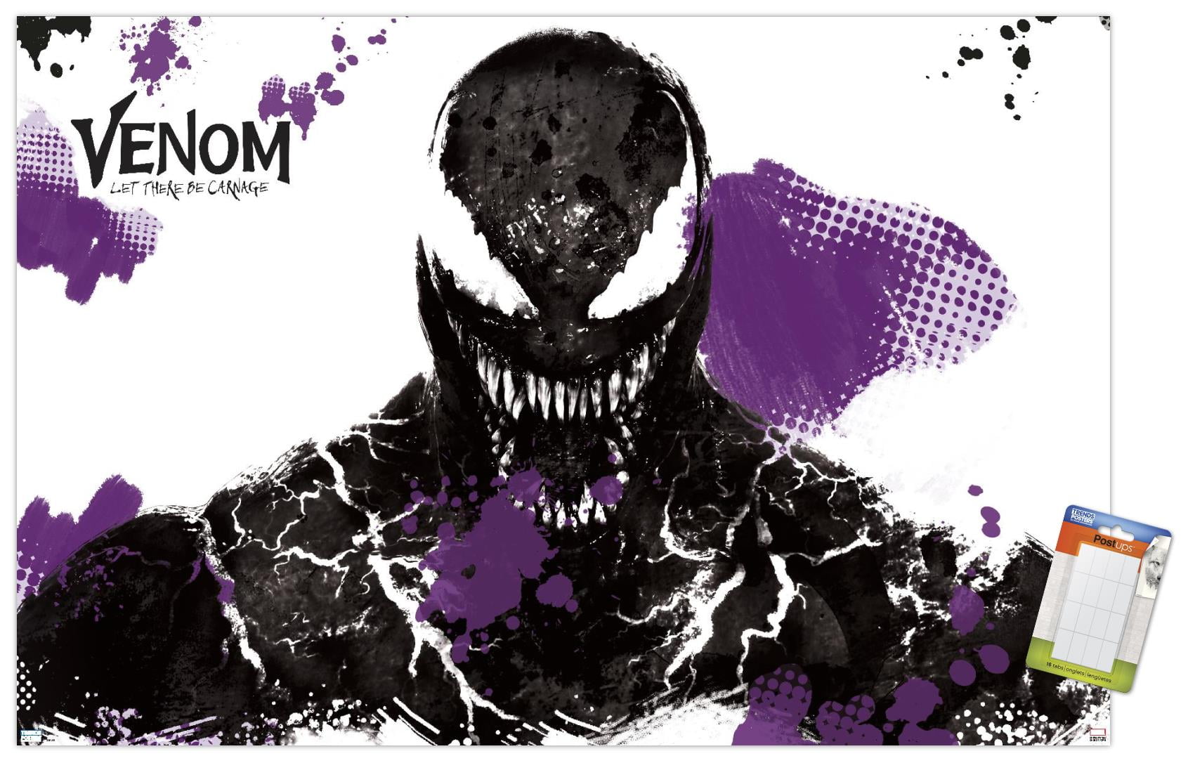 Marvel Venom: Let There be Carnage - Black and Purple Wall Poster, 22. ...