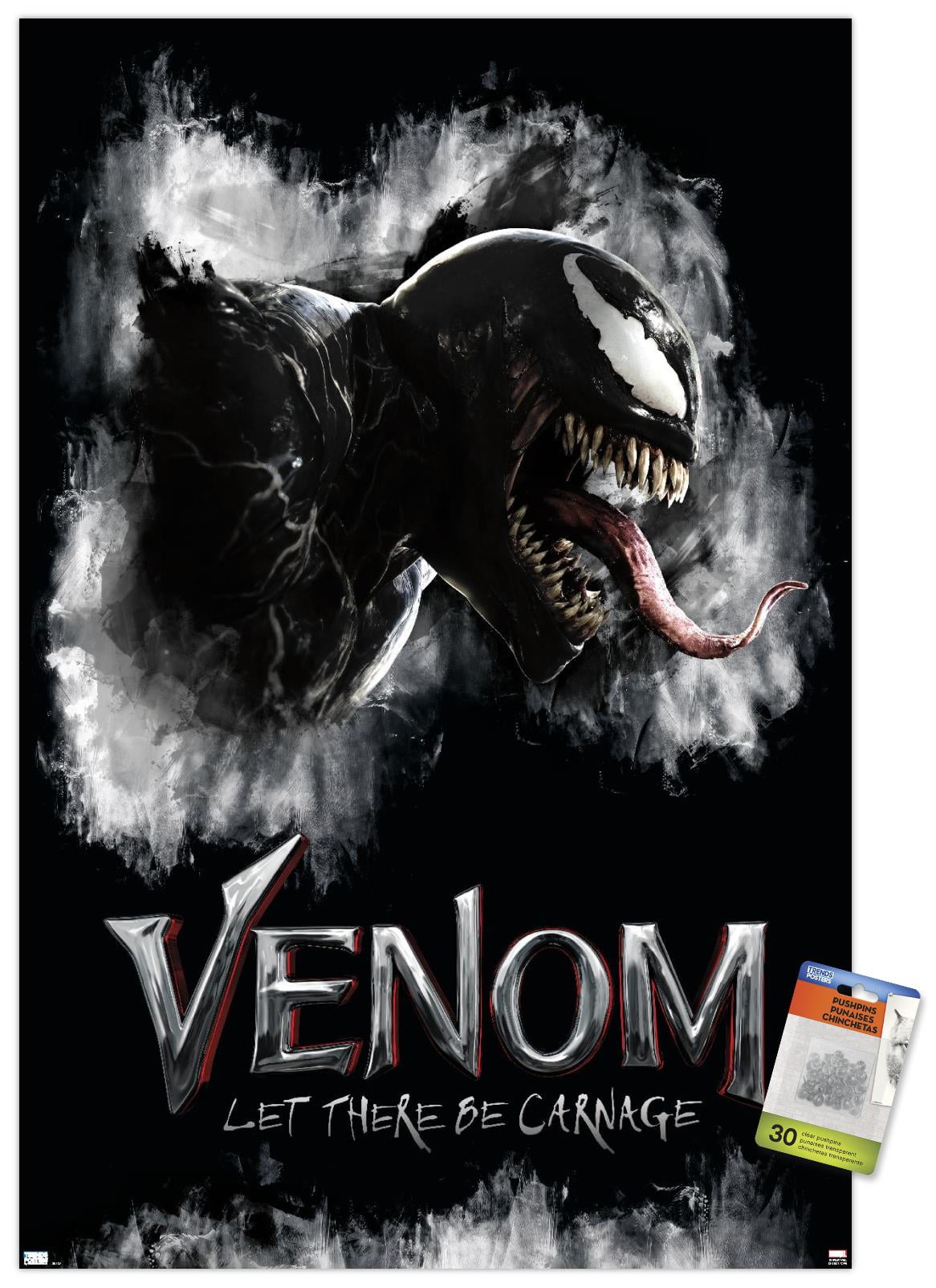Marvel Venom: Let There be Carnage - Profile Wall Poster with Pushpins ...