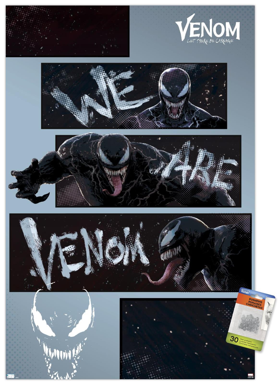 Marvel Venom: Let There be Carnage - We Are Venom Bars Wall Poster with ...