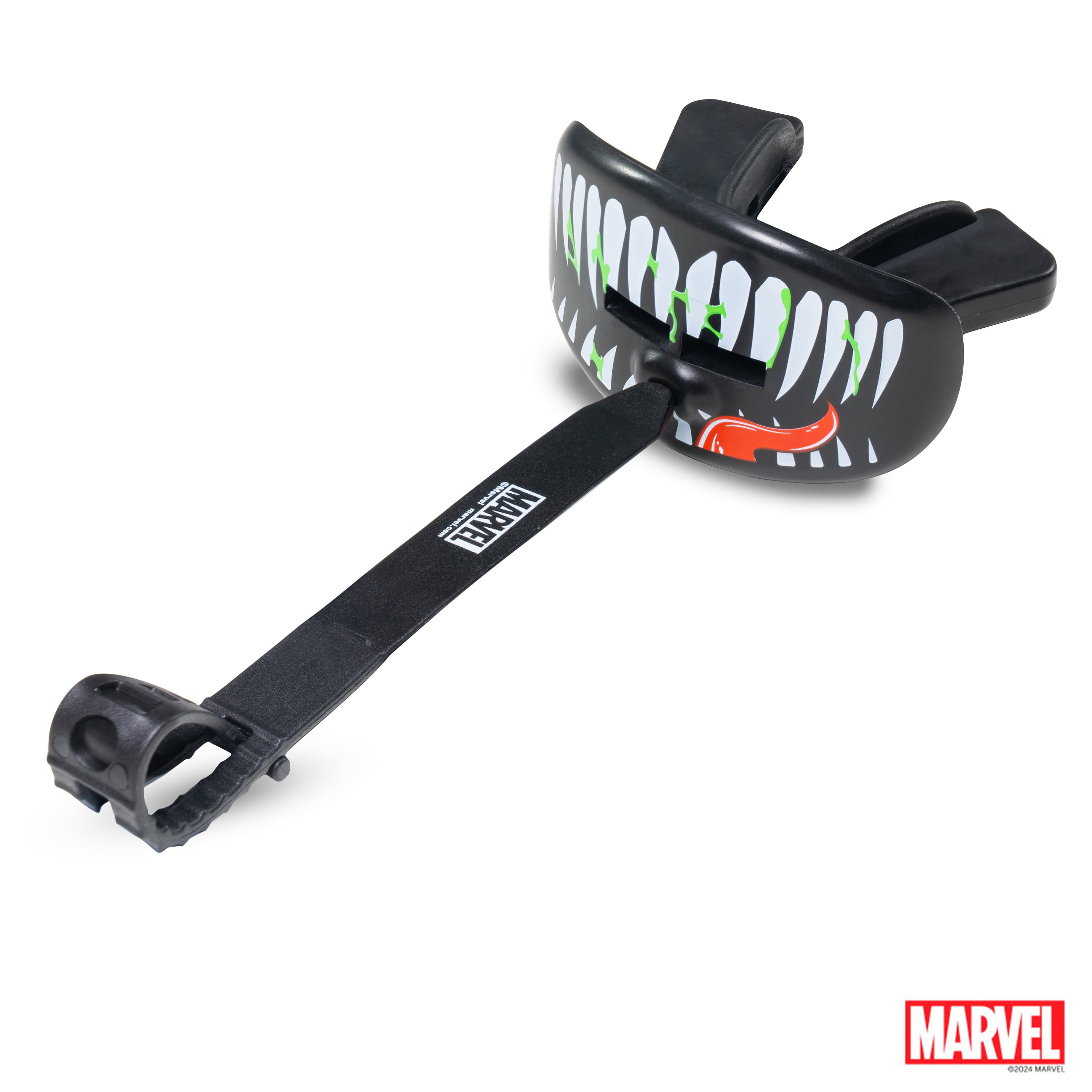 Marvel Venom Lip Guard, Football Mouth Guard with Connected Strap ...