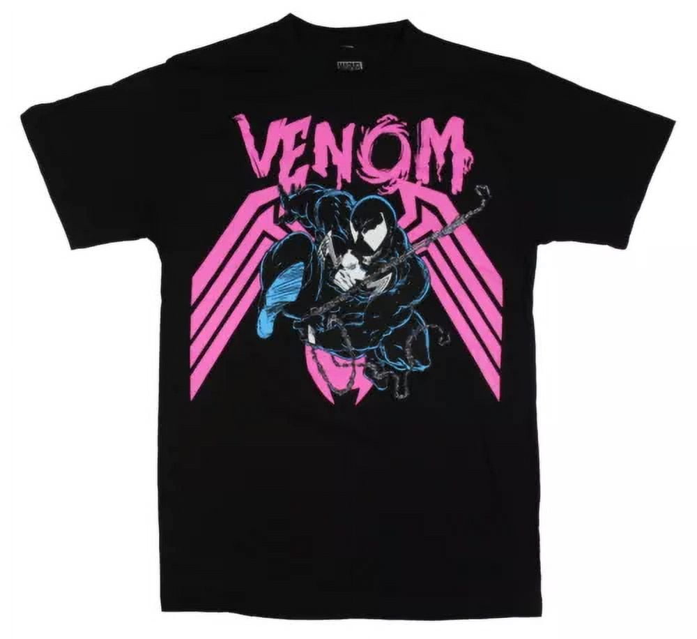 Marvel Venom Men'S Venom Swinging Adult Graphic Short Sleeve Tshirt Hot ...