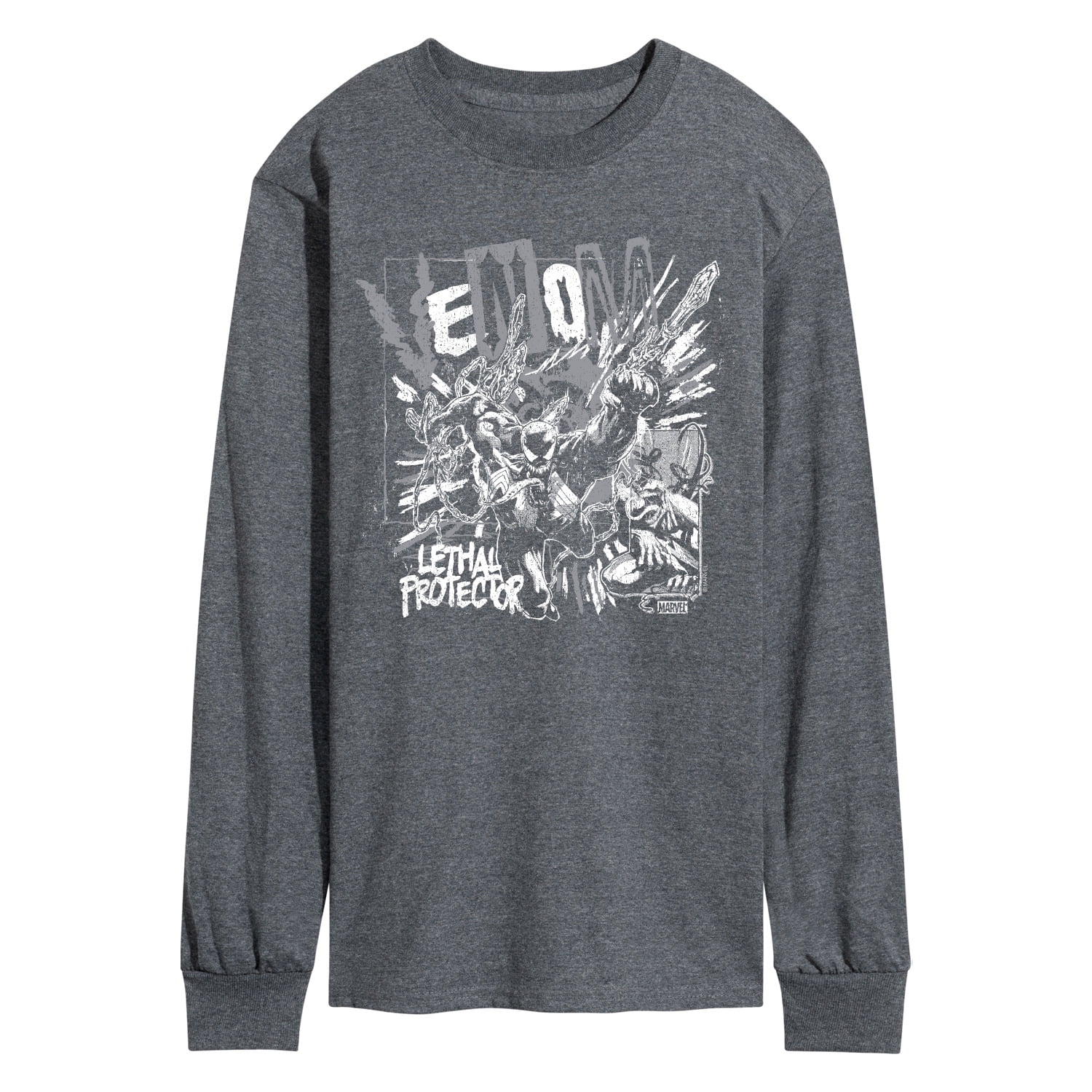 Marvel Venom - Punk - Men's Long Sleeve Graphic T-Shirt - Walmart.com