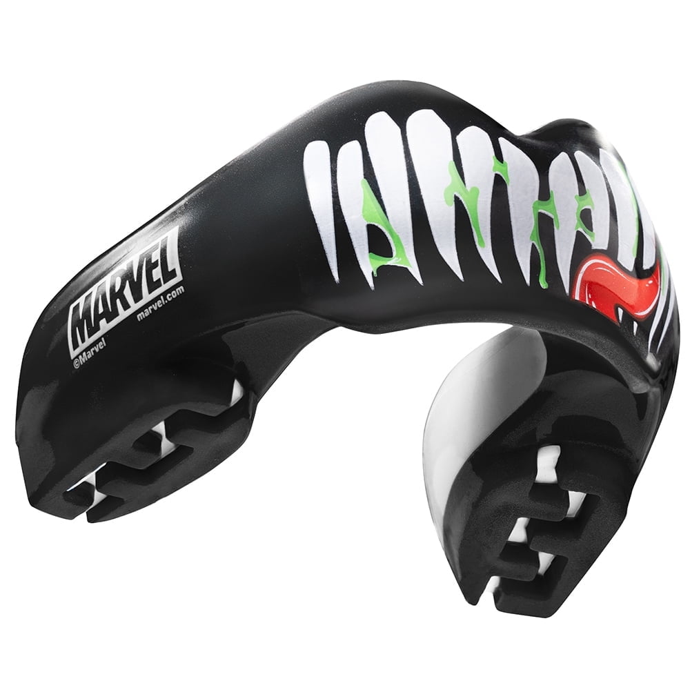 Marvel Venom Sports Mouthguard for Braces, One Size Remouldable Gum ...