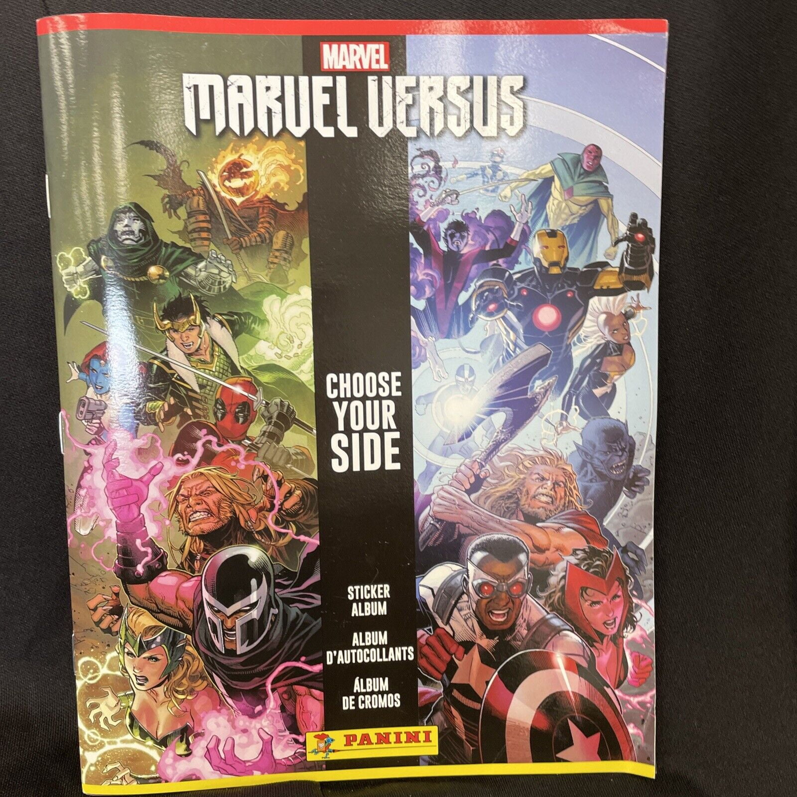 Marvel Versus Choose Your Side Sticker Album 48 Pages 10 Stickers Included - Walmart.com