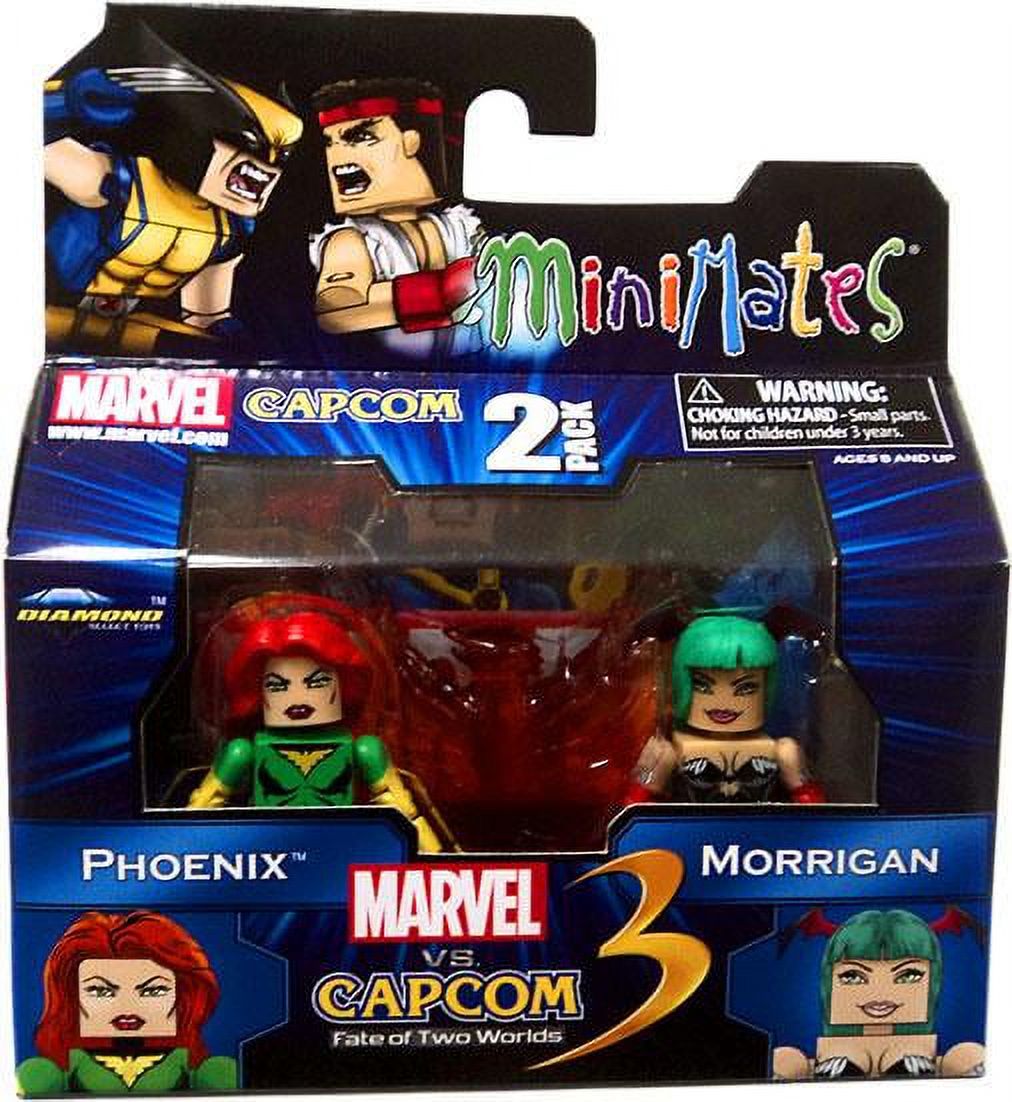 Marvel Vs Capcom 3 Minimates Series 1 Mini Figure 2Pack Phoenix Vs ...