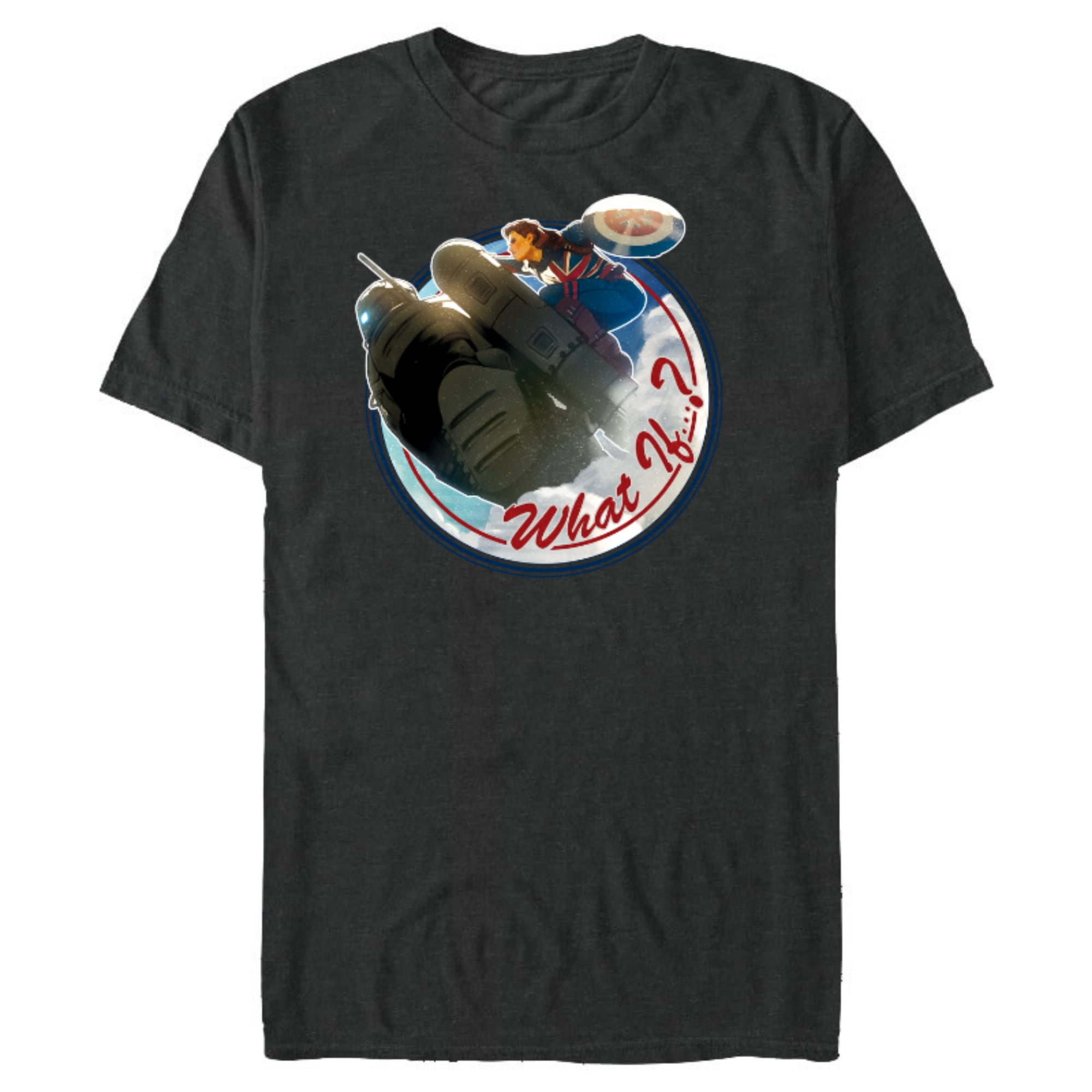 Marvel WHAT IF…? Captain Carter Rides Hydra Stomper - Short Sleeve ...