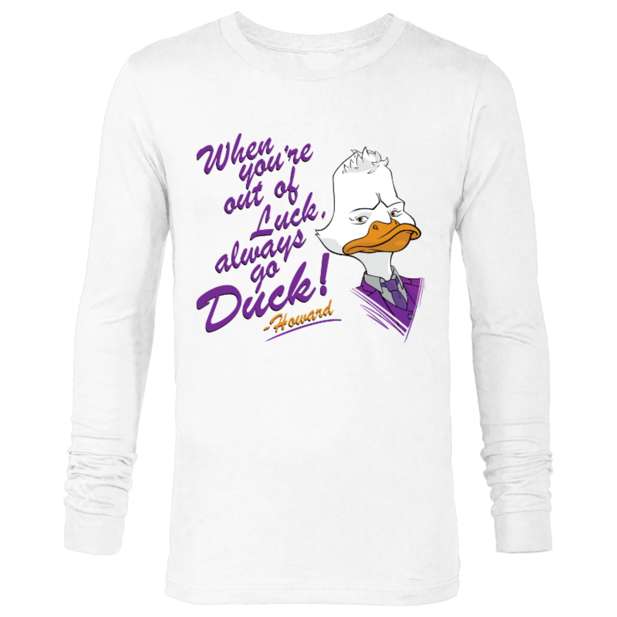 Marvel WHAT IF…? Howard The Duck Always Go Duck - Long Sleeve T-Shirt ...