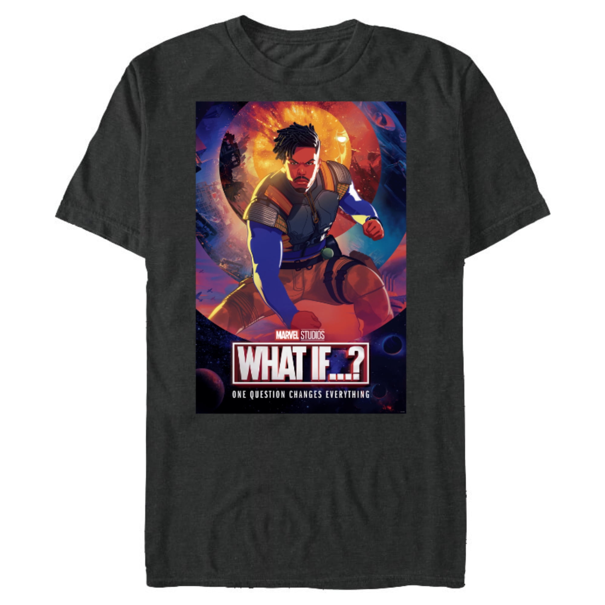 Marvel WHAT IF…? Killmonger Comic Cover Standard - Short Sleeve Blended ...