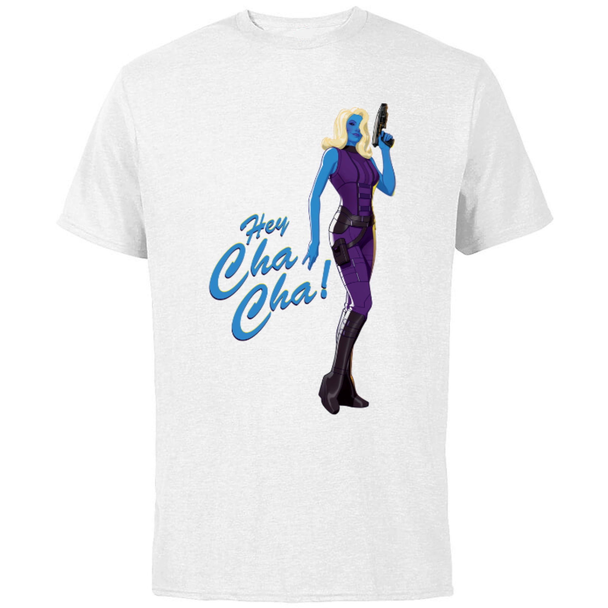 Marvel WHAT IF…? Nebula Hey Cha Cha Standard - Short Sleeve Cotton T ...
