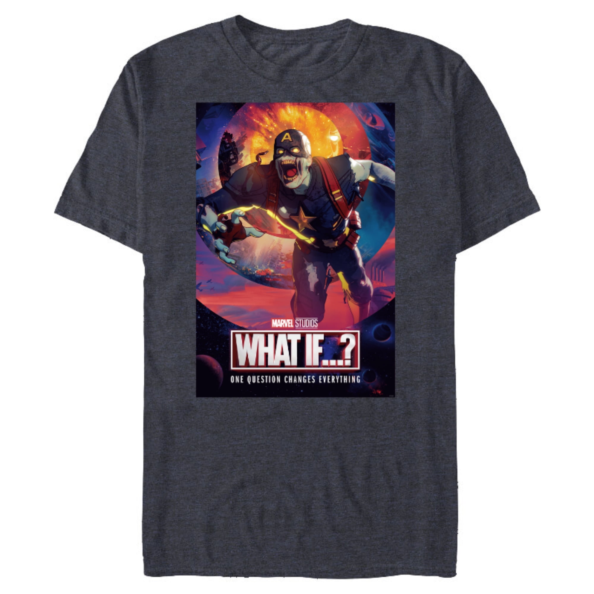 Marvel WHAT IF…? Zombie Captain America Comic Cover Standard - Short ...