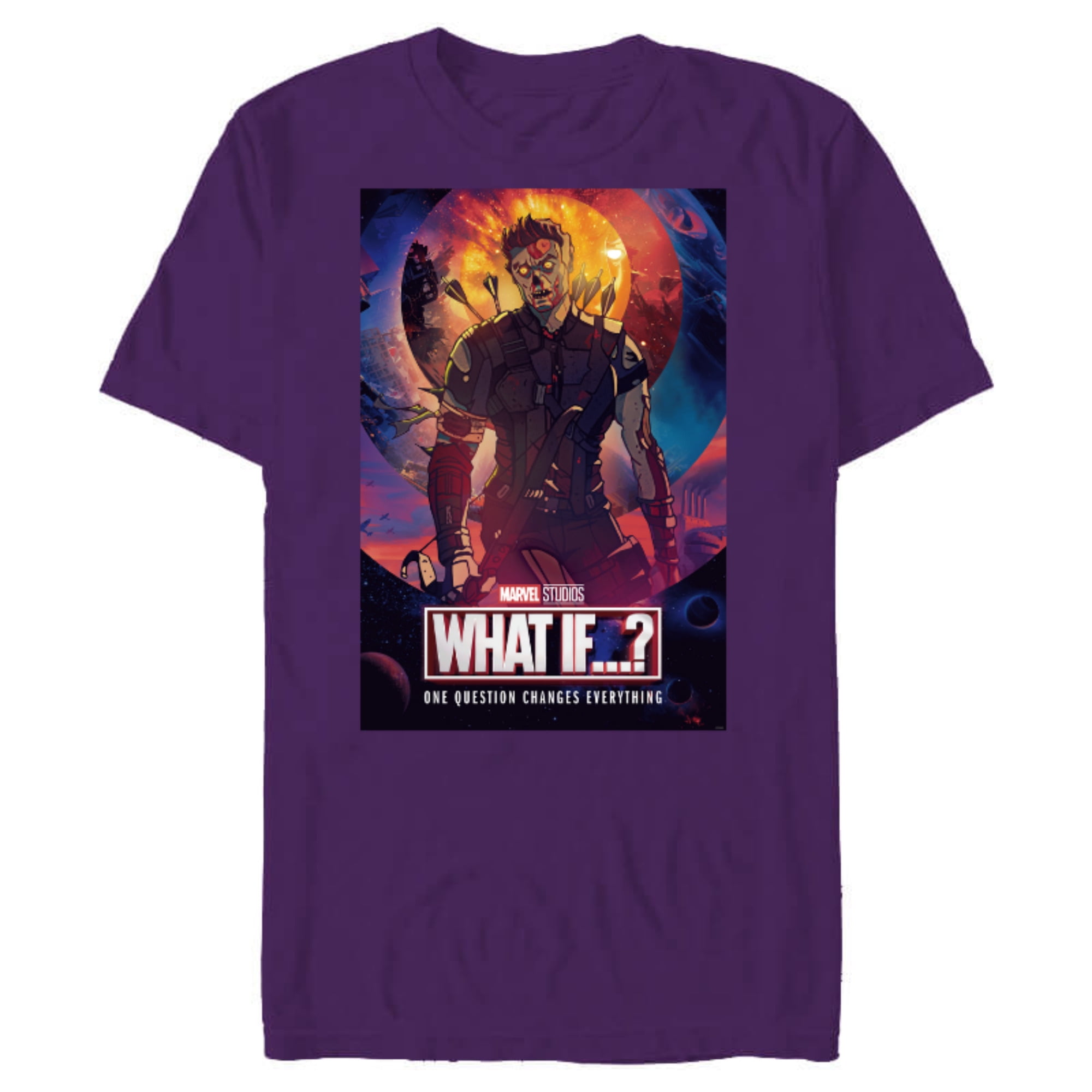 Marvel WHAT IF…? Zombie Hawkeye Comic Cover Standard - Short Sleeve ...