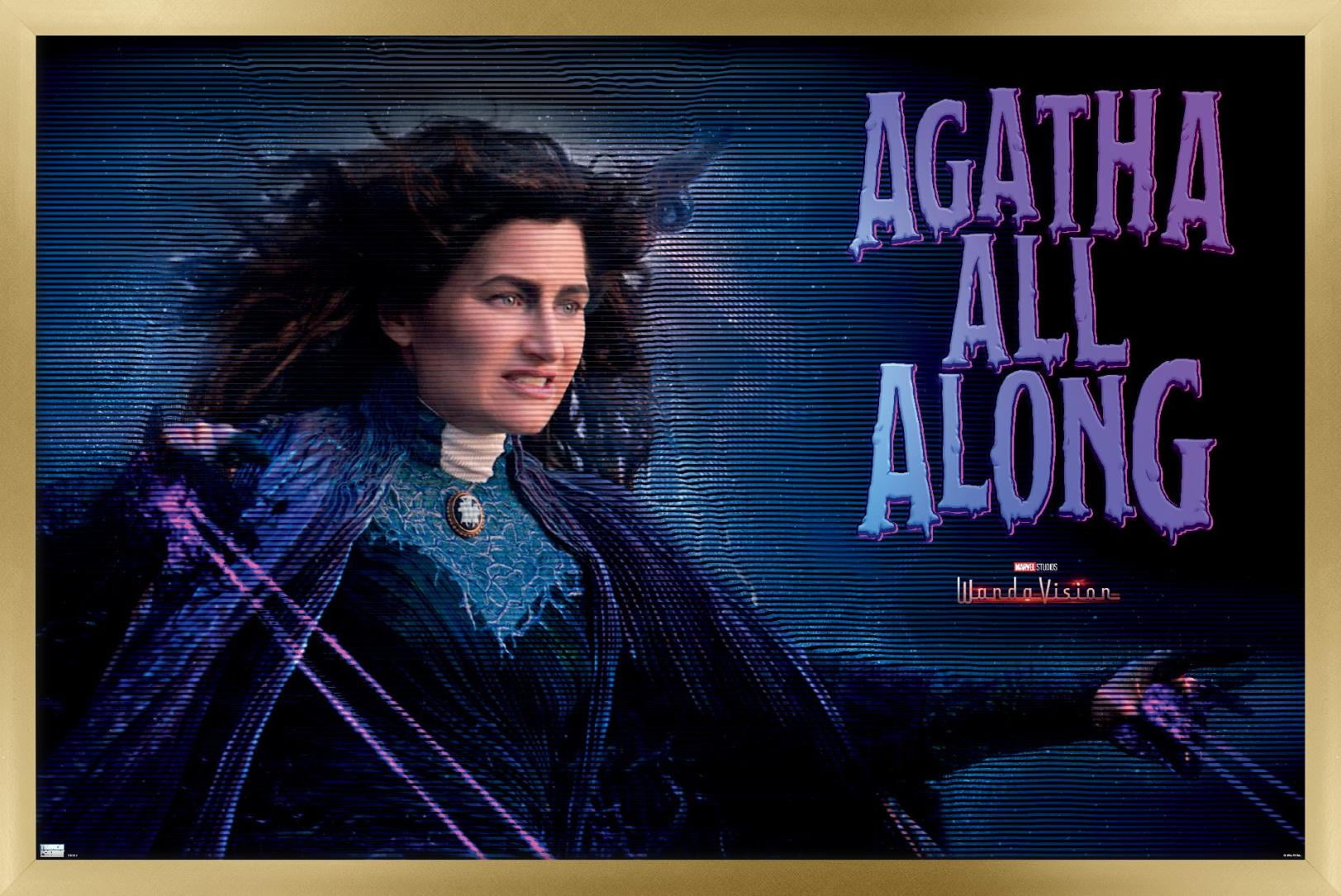 Marvel WandaVision - Agatha Spell Wall Poster, 14.725" x 22.375 ...