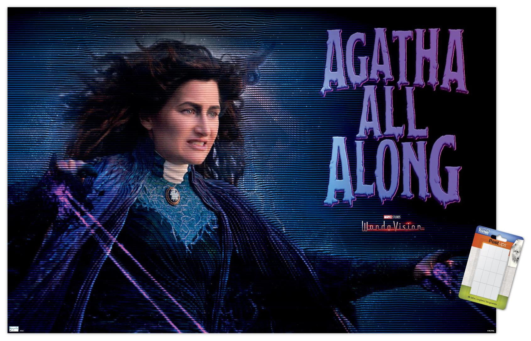 Marvel WandaVision - Agatha Spell Wall Poster, 14.725" x 22.375 ...