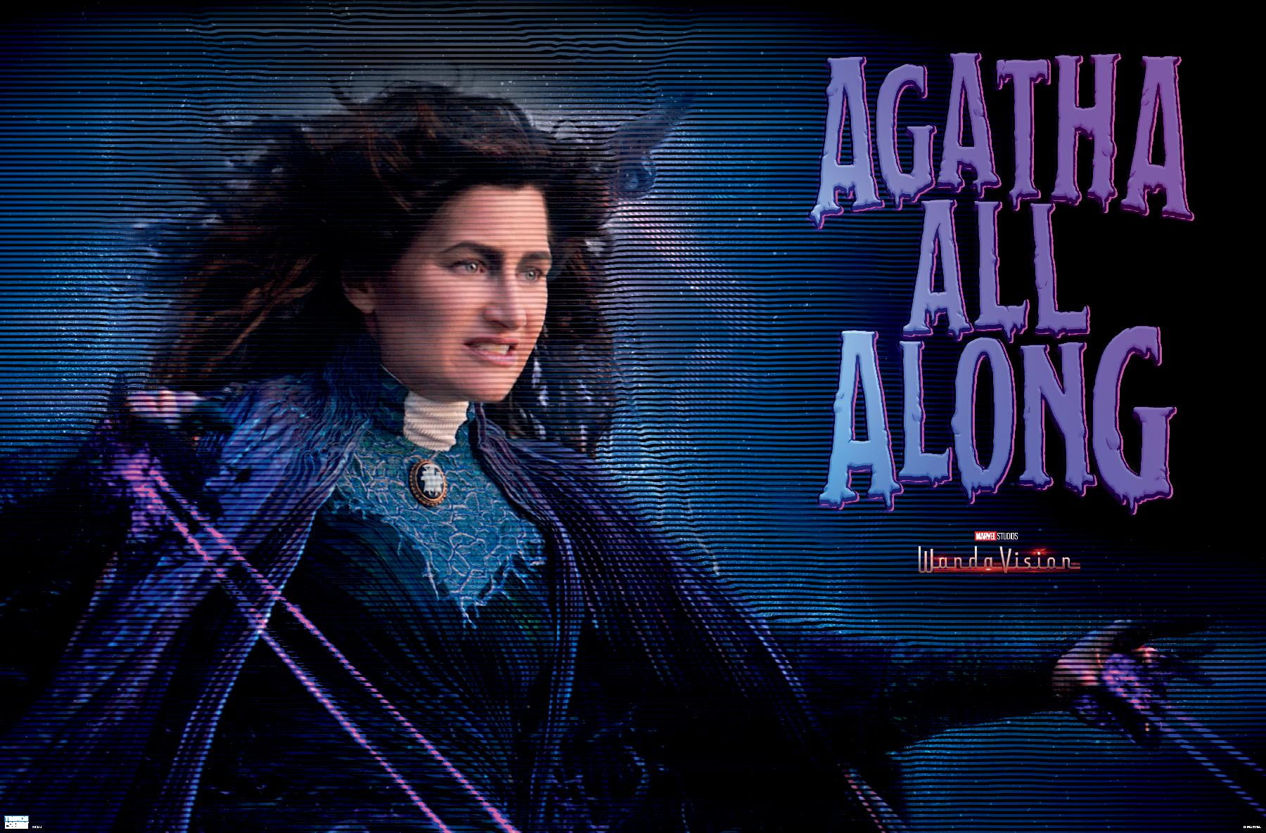 Marvel WandaVision - Agatha Spell Wall Poster, 22.375" x 34" - Walmart.com