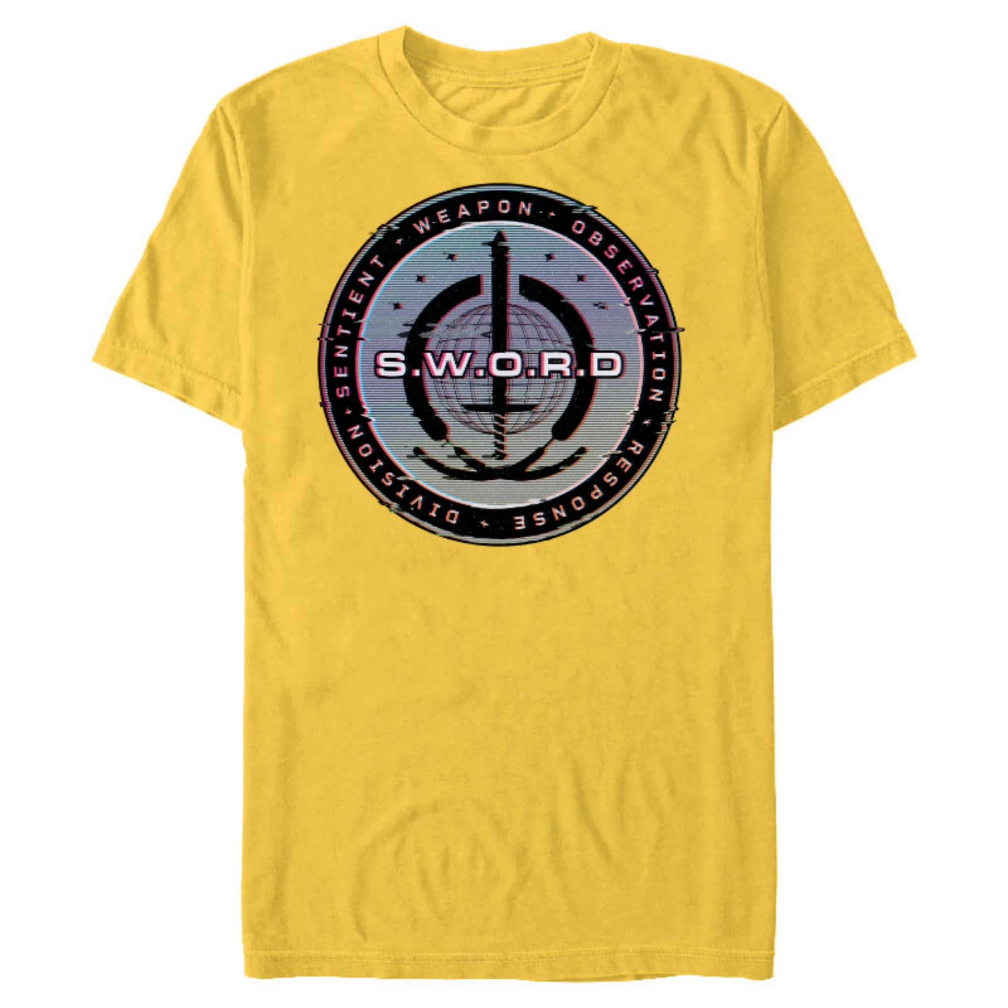 Marvel WandaVision S.W.O.R.D. Force Field - Short Sleeve Blended T ...