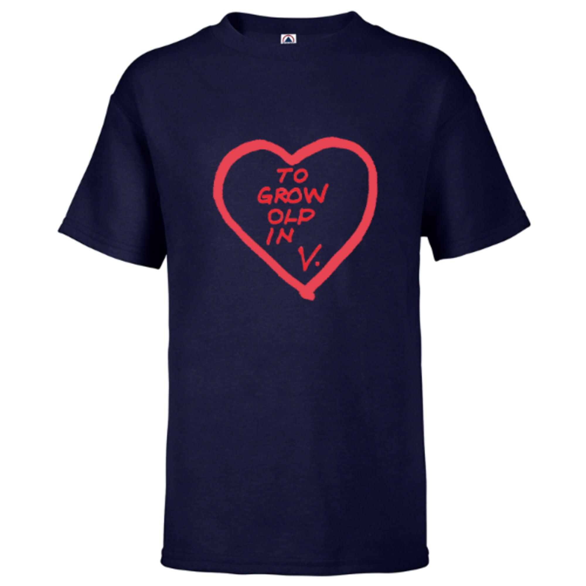 Marvel WandaVision To Grow Old In Vision Heart - Short Sleeve T-Shirt ...