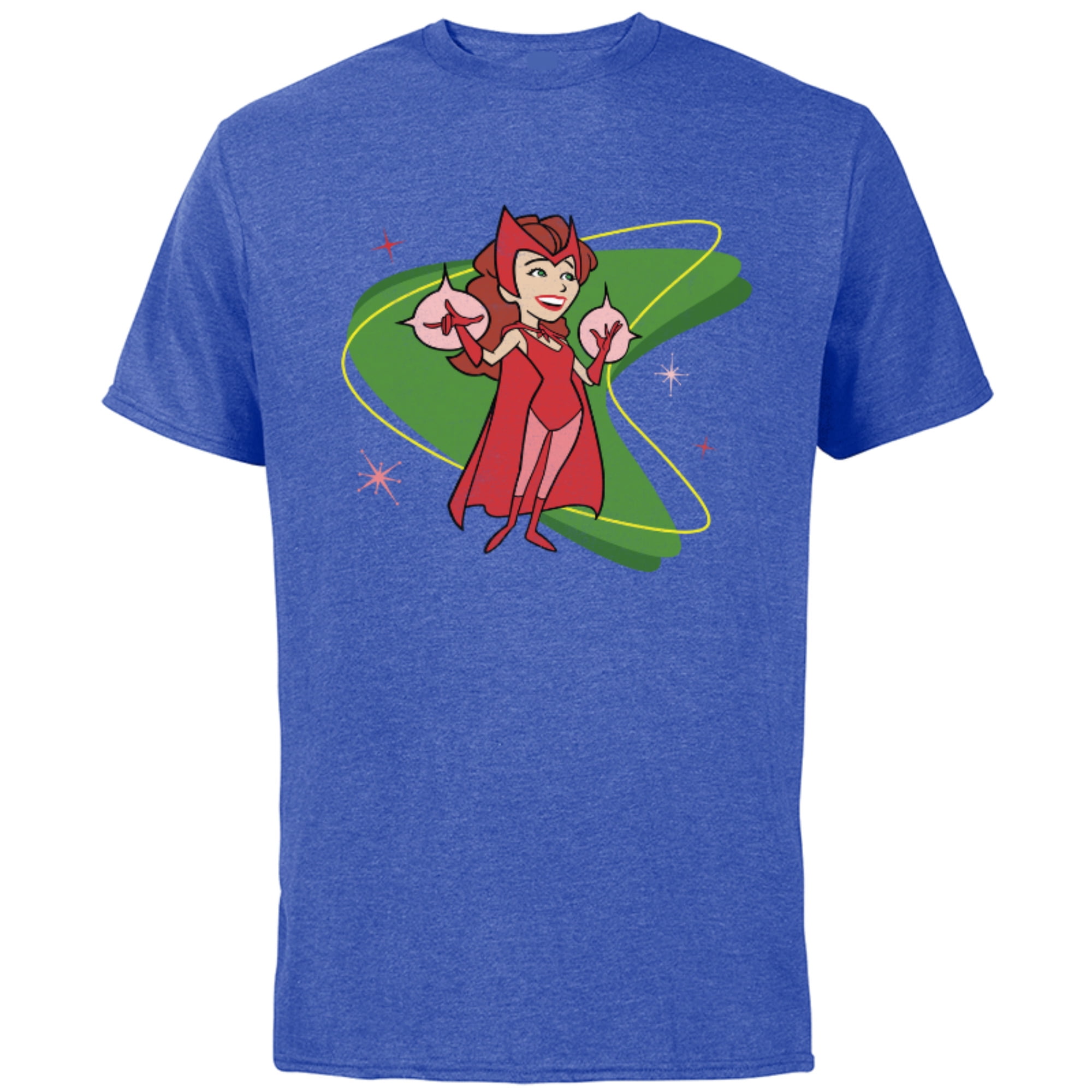 Marvel WandaVision Wanda Scarlett Witch 50s Retro - Short Sleeve Cotton ...