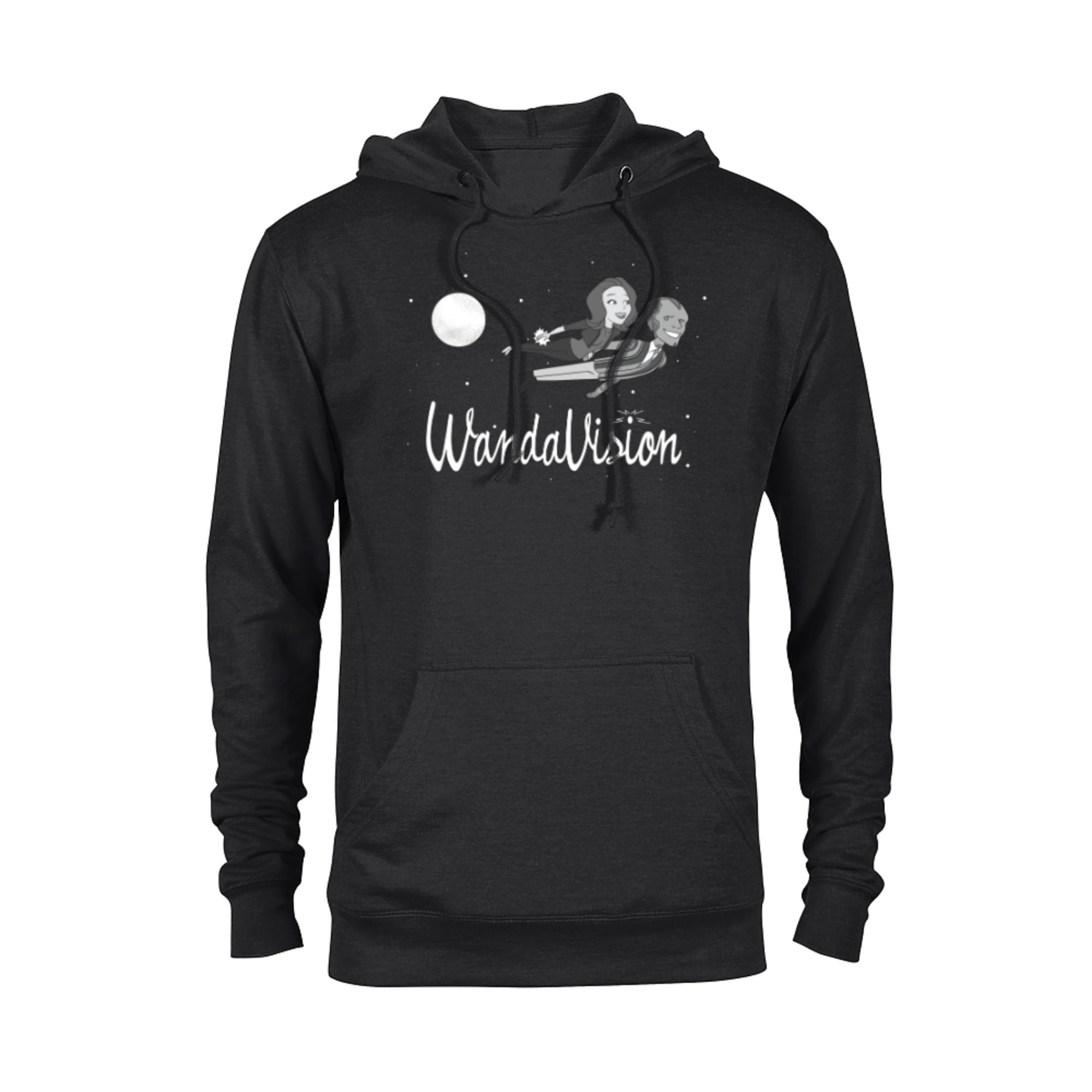 Marvel WandaVision Wanda and Vision 60s Moonlight Flight - Pullover ...